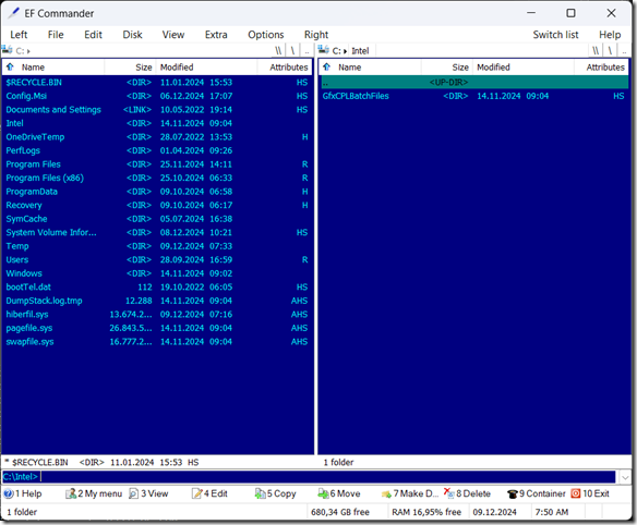 Alternativer Dateimanager für Windows | der EF Commander | Windows SBS and Essentials Blog